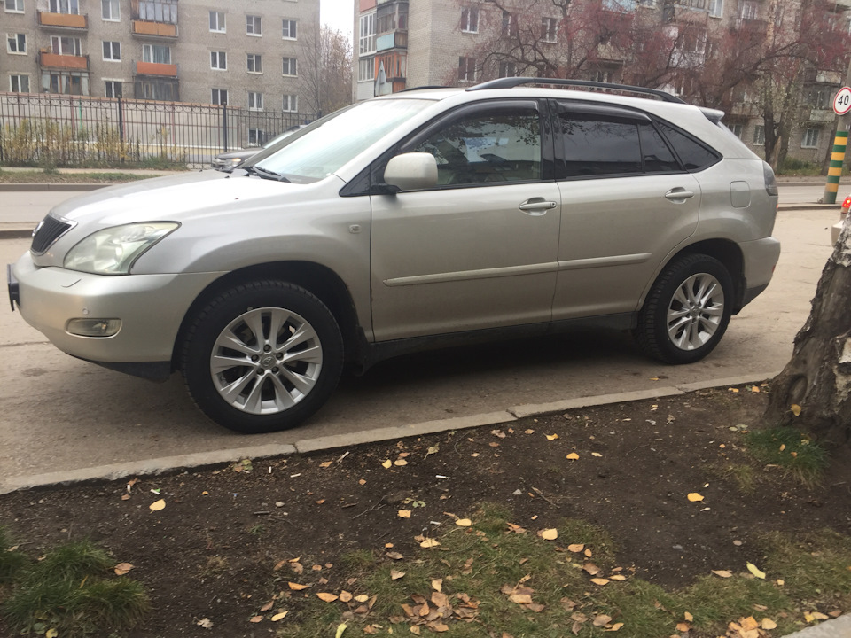 Вот и тапки зимние — Lexus RX (2G), 3,5 л, 2007 года | шины | DRIVE2