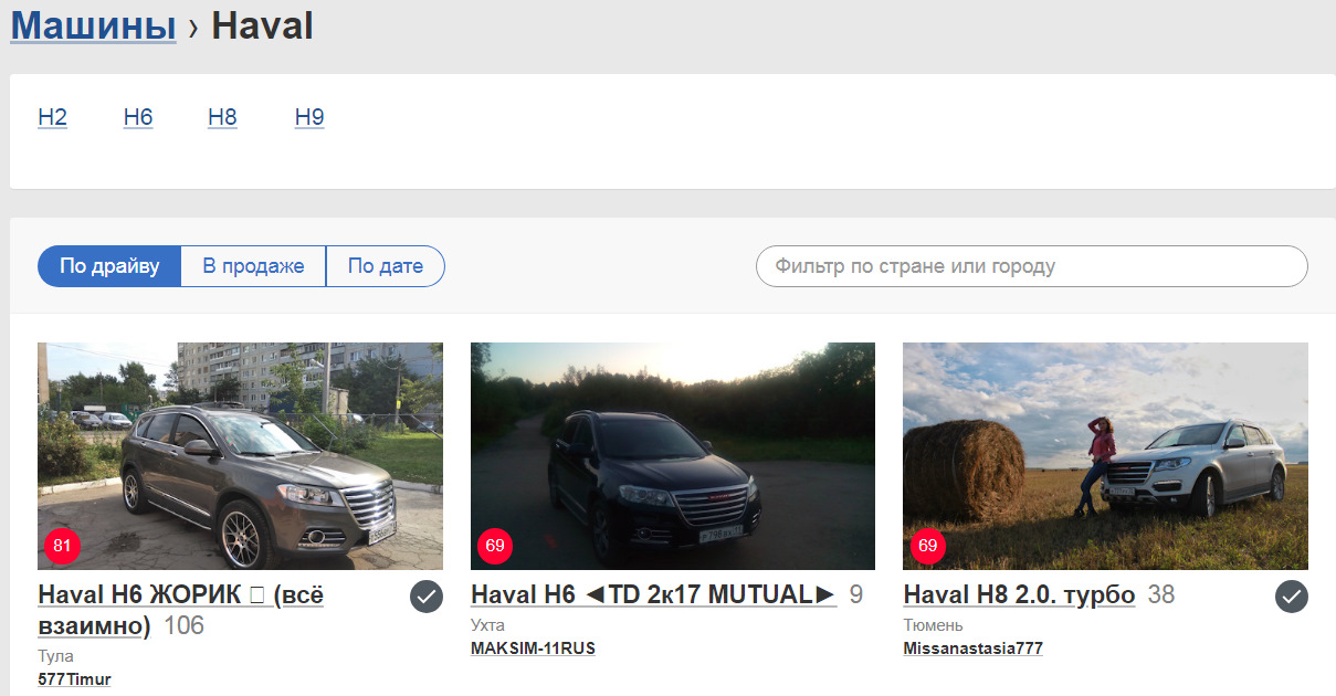 Опять вырвался на 2 место! — Haval H6 (1G), 2 л, 2017 года | рейтинг и продвижение | DRIVE2