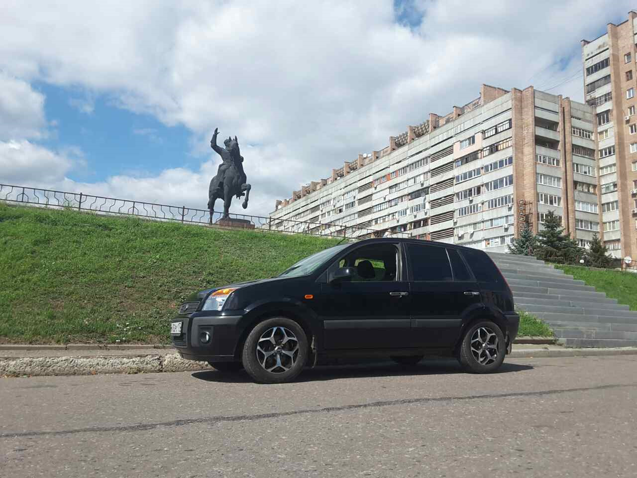 Покатушки в ЛНР — Ford Fusion, 1,4 л., 2007 года | фотография | DRIVE2