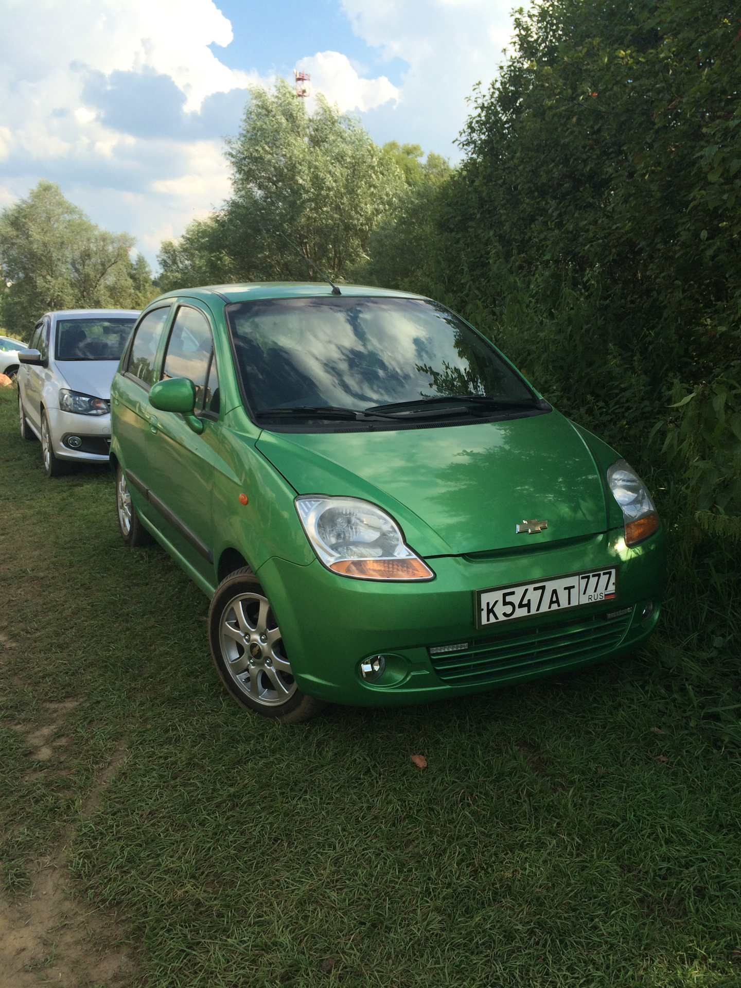 Помыл двигатель — Chevrolet Spark (M200, M250), 0,8 л, 2005 года ...