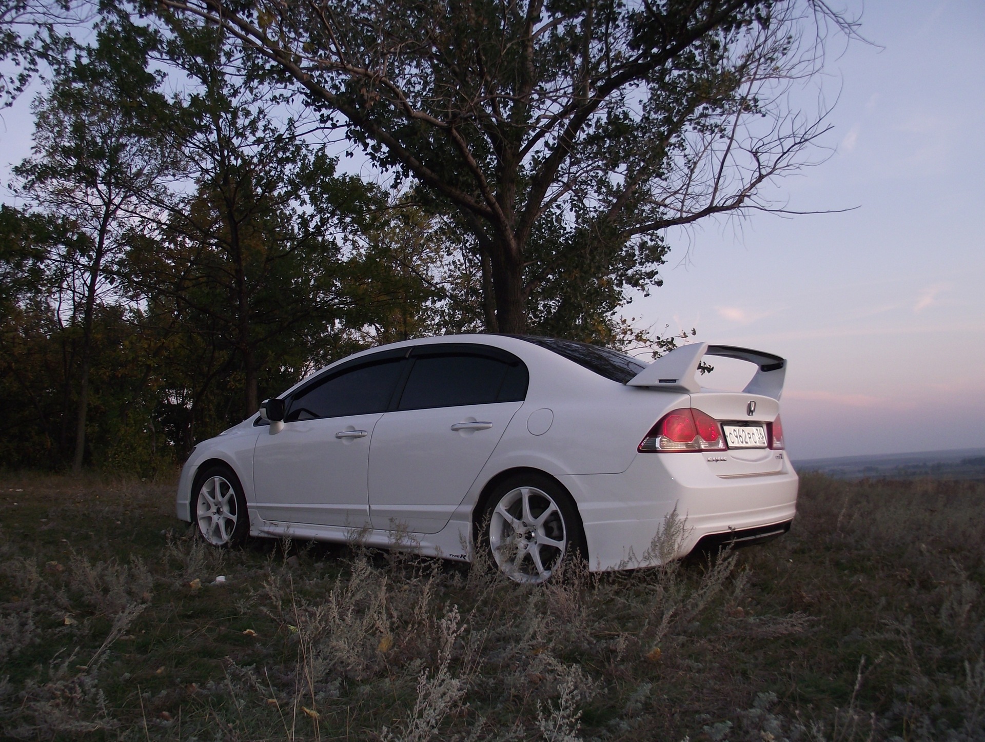 Авто на новых колесах advan model 7 — Honda Civic 4D (8G), 1,8 л, 2009 ...