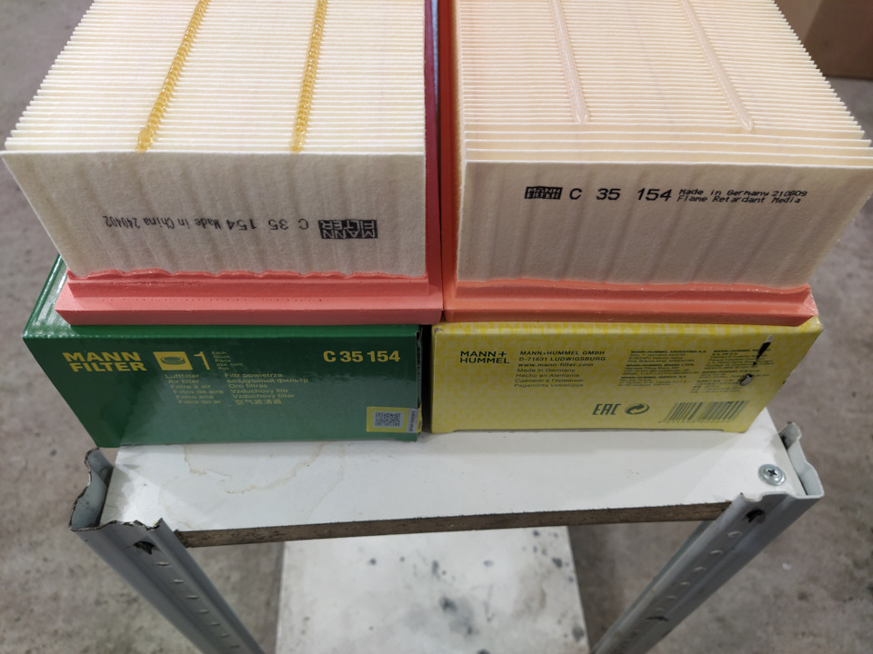 mann filter c 35 154 — Audi A3 Sportback (8PA), 1,8 л, 2010 года ...