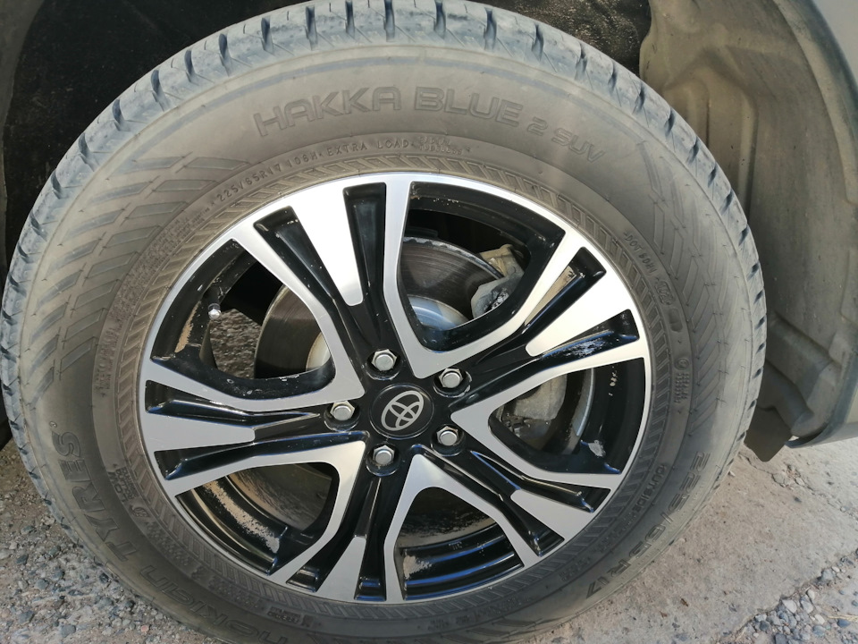 Замена летней резины — Toyota RAV4 (IV), 2 л, 2014 года | шины | DRIVE2