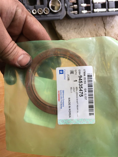 94535475 Уплотняющее кольцо, коленчатый вал GM | Запчасти на DRIVE2