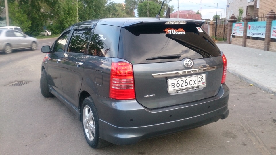 Полировка-тонировка) — Toyota Wish (AE10), 1,8 л, 2003 года | стайлинг ...