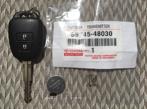 8974548030 БАТАРЕЙКА CR2016 TOYOTA LEXUS | Запчасти на DRIVE2