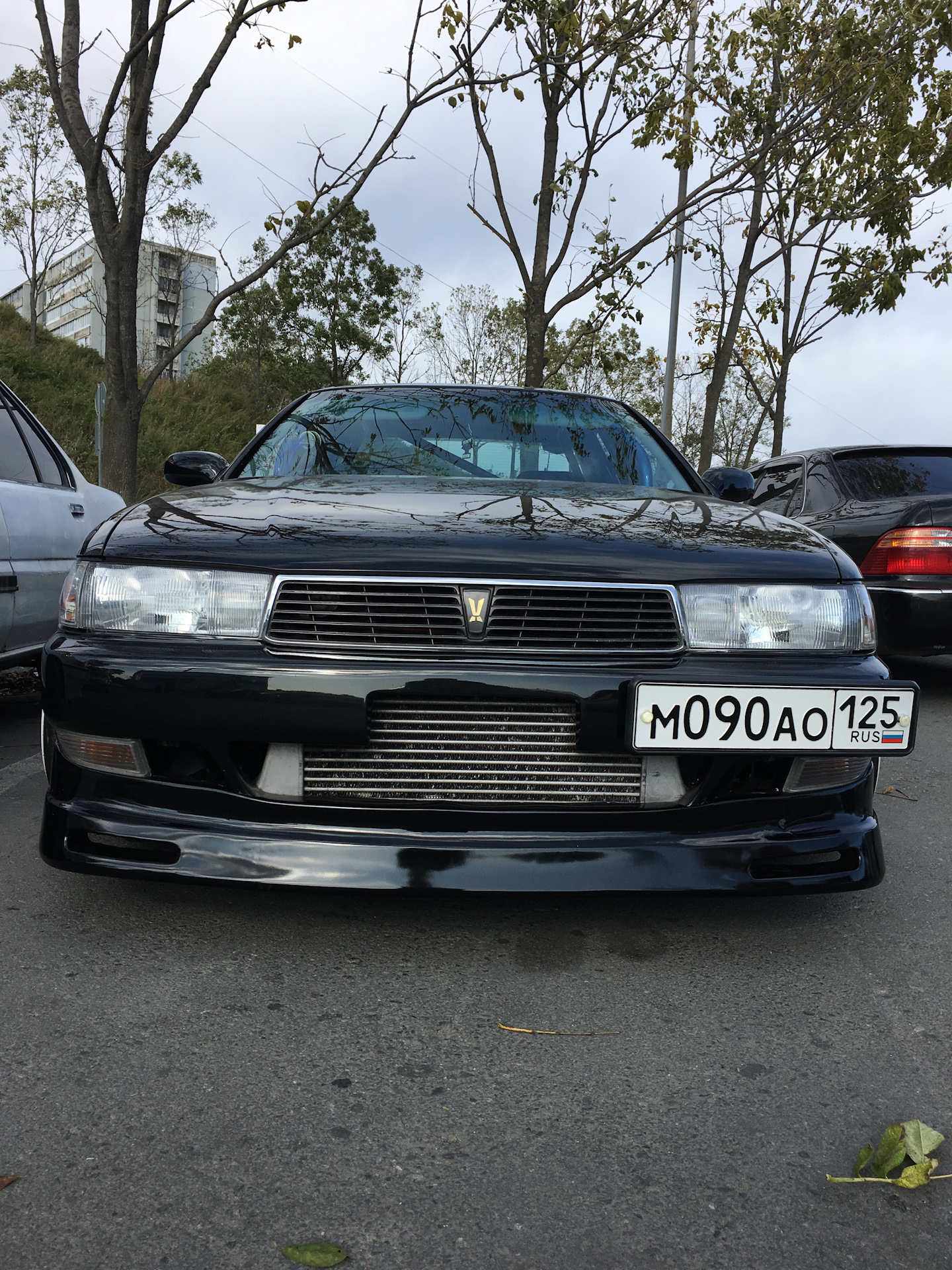 Новенькая губа Vertex — Toyota Cresta (90), 2,5 л, 1996 года | тюнинг ...