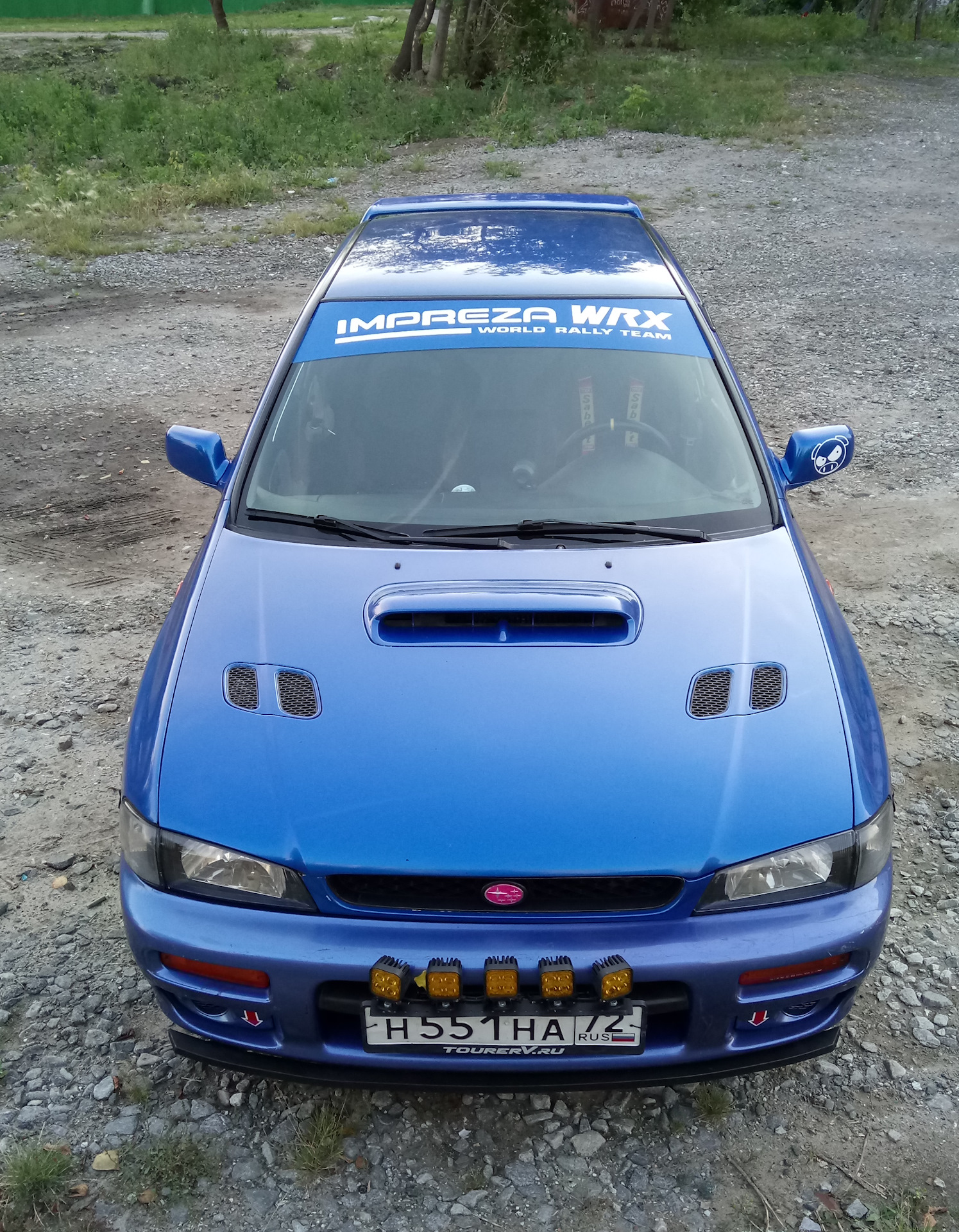 Серия 8-ая. Обзорнокруговая. — Subaru Impreza WRX (GC, GF), 2 л, 1996 ...
