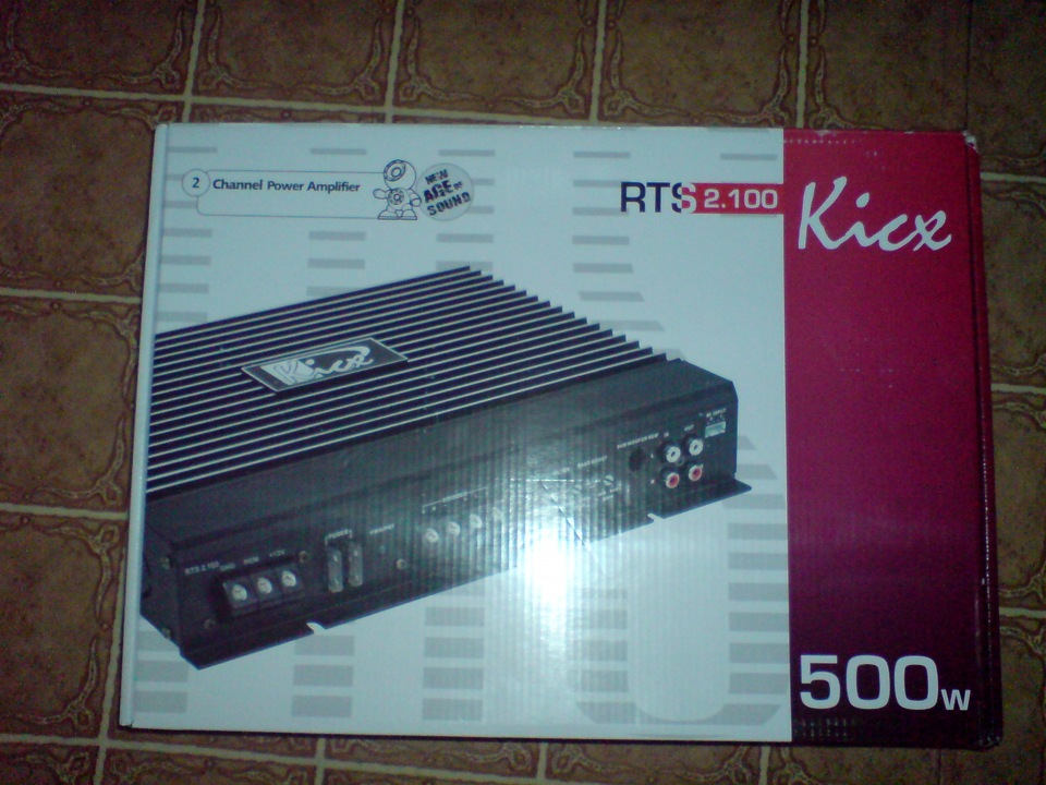 Усилитель Kicx RTS 2.100 — Lada 2115, 1,5 л, 2003 года | автозвук | DRIVE2