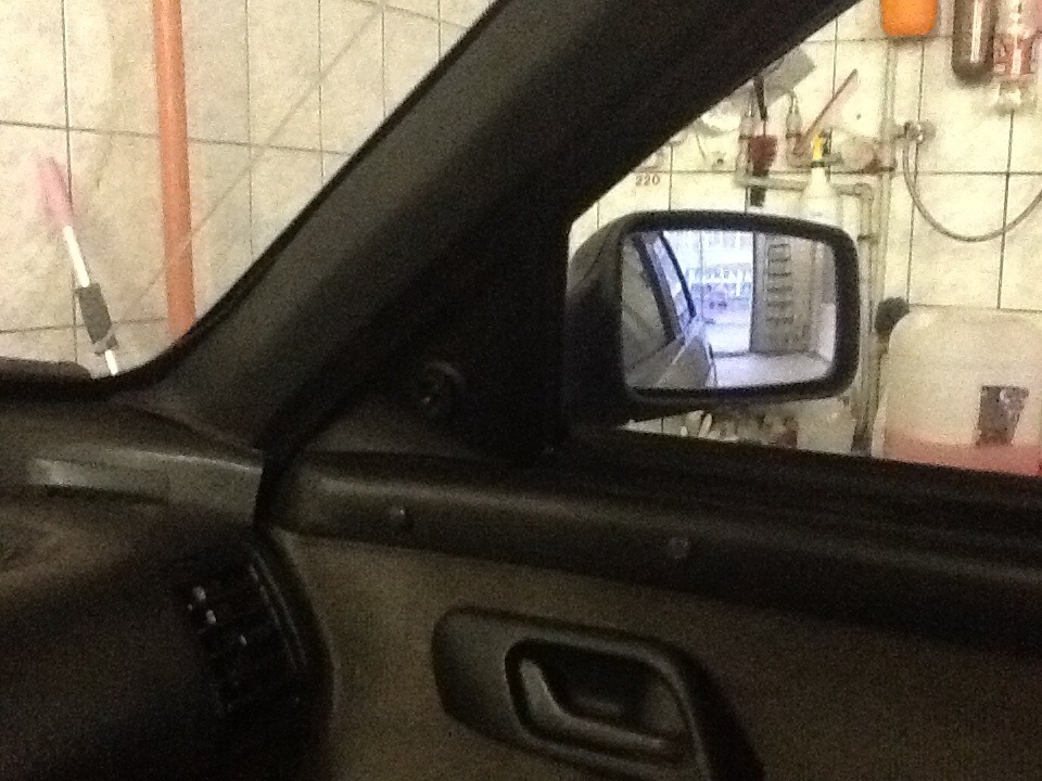 Зеркала от приоры — Lada 21114, 1,6 л, 2005 года | фотография | DRIVE2