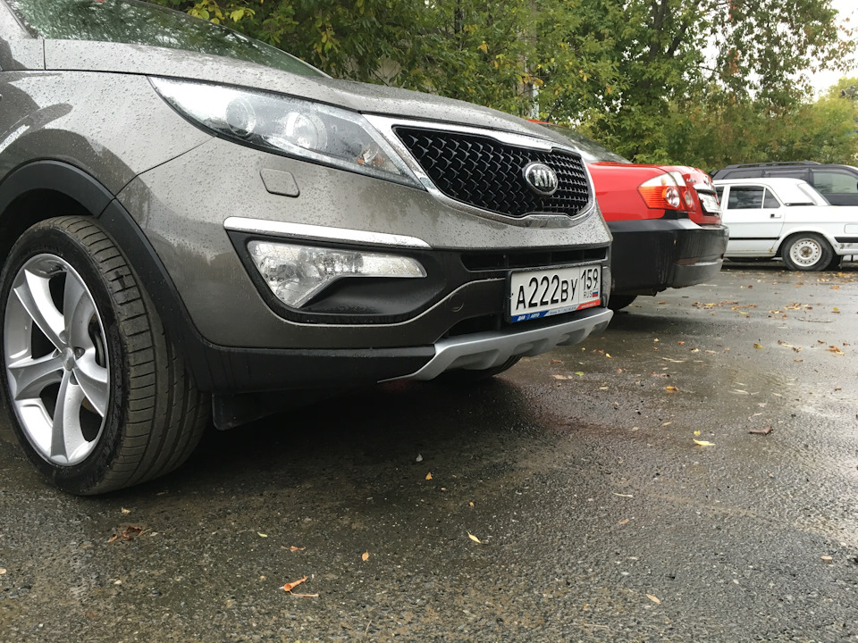 Прикинул йух к носу — KIA Sportage (3G), 2 л, 2014 года | стайлинг | DRIVE2