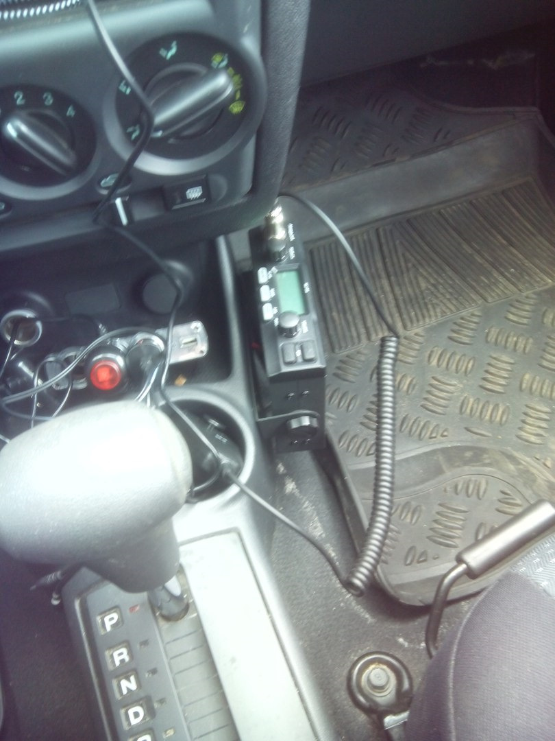 Рация СиБи. — Hyundai Getz, 1,4 л, 2008 года | аксессуары | DRIVE2