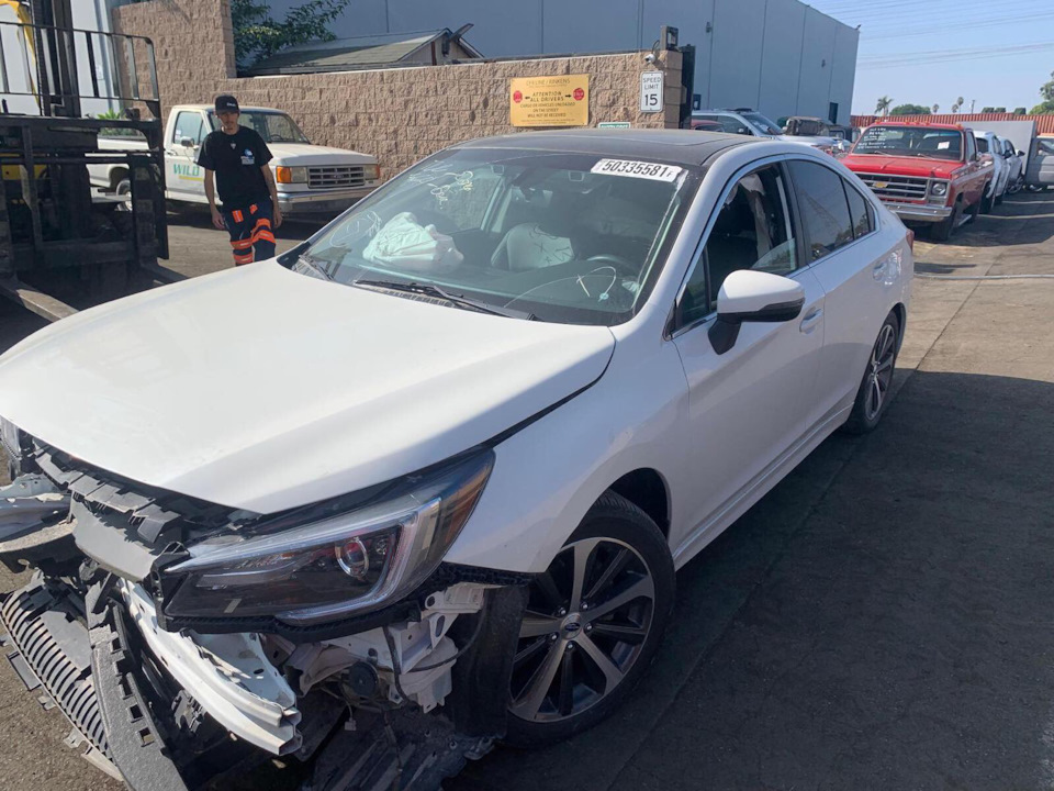 Первые фото с Америки после аукциона — Subaru Legacy (BN/BS), 2,5 л ...