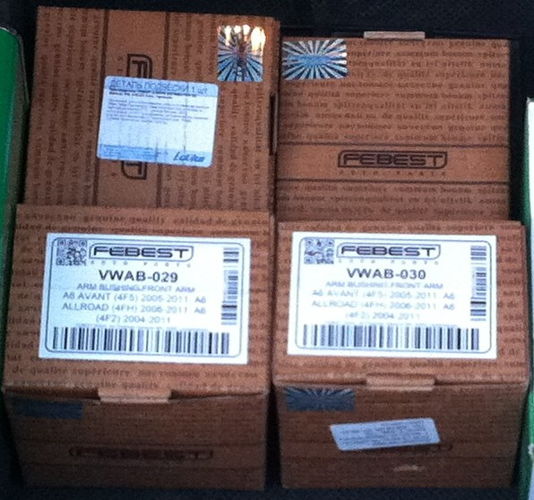 VWAB029 САЙЛЕНТБЛОК ПОДРАМНИКА ПЕРЕДНИЙ. FEBEST | Запчасти на DRIVE2