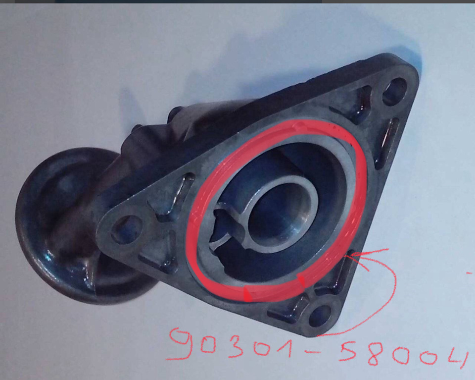 Устранение течи из-под крепления масленого фильтра 1sz — Toyota Vitz ...