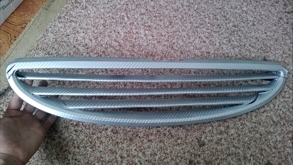 Новый образ решетки радиатора — Hyundai Accent (2G), 1,5 л, 2005 года ...