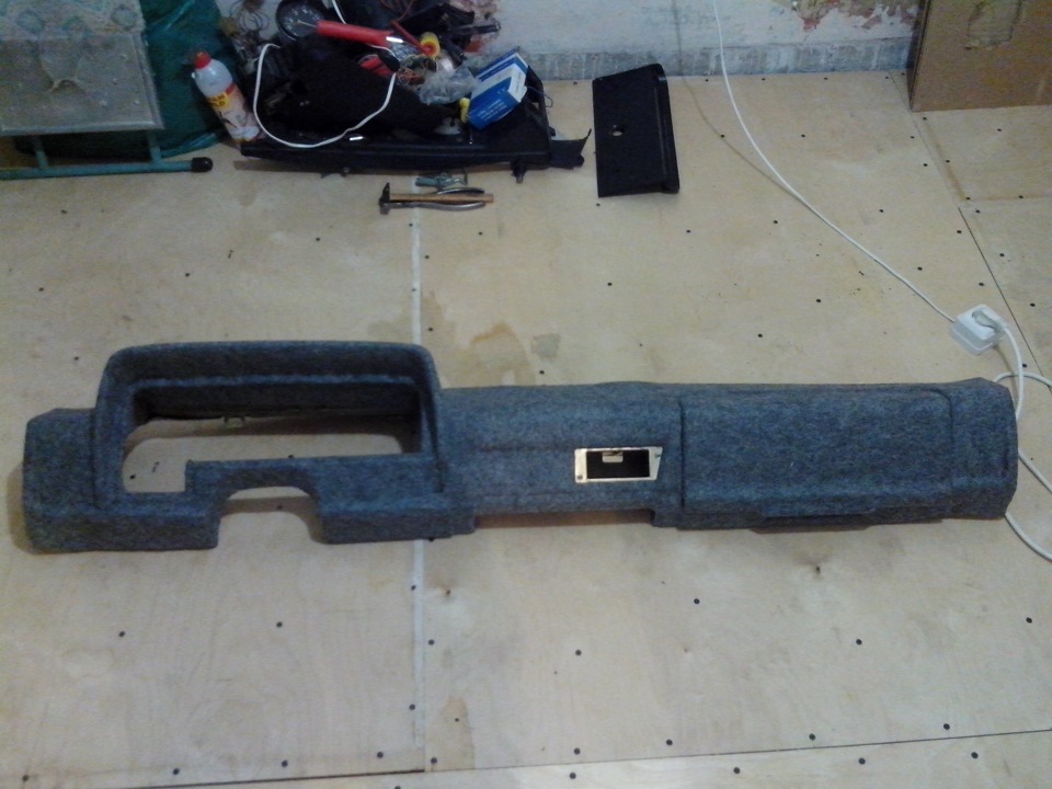 перетяжка панели карпетом — Lada 4x4 3D, 1,6 л, 1986 года | своими ...