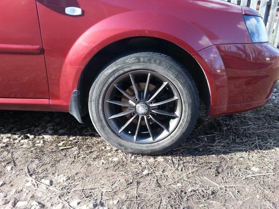 Дошли руки колесики сменить) — Chevrolet Lacetti Sedan, 1,6 л, 2007 ...