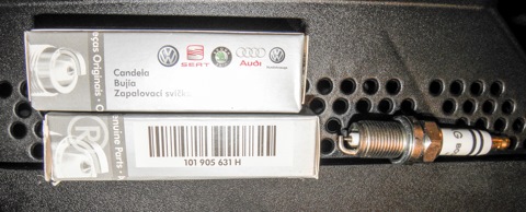 101905631H Свеча зажигания 1675 VAG | Запчасти на DRIVE2