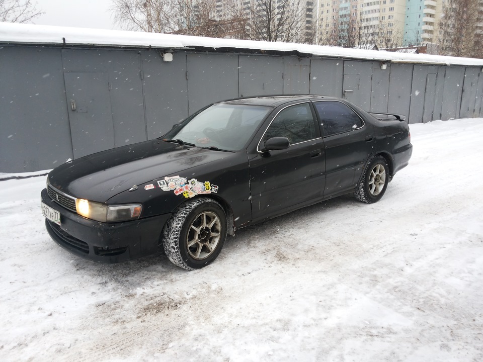 первый выезд :-) — Toyota Cresta (90), 2,5 л, 1995 года | обкатка | DRIVE2