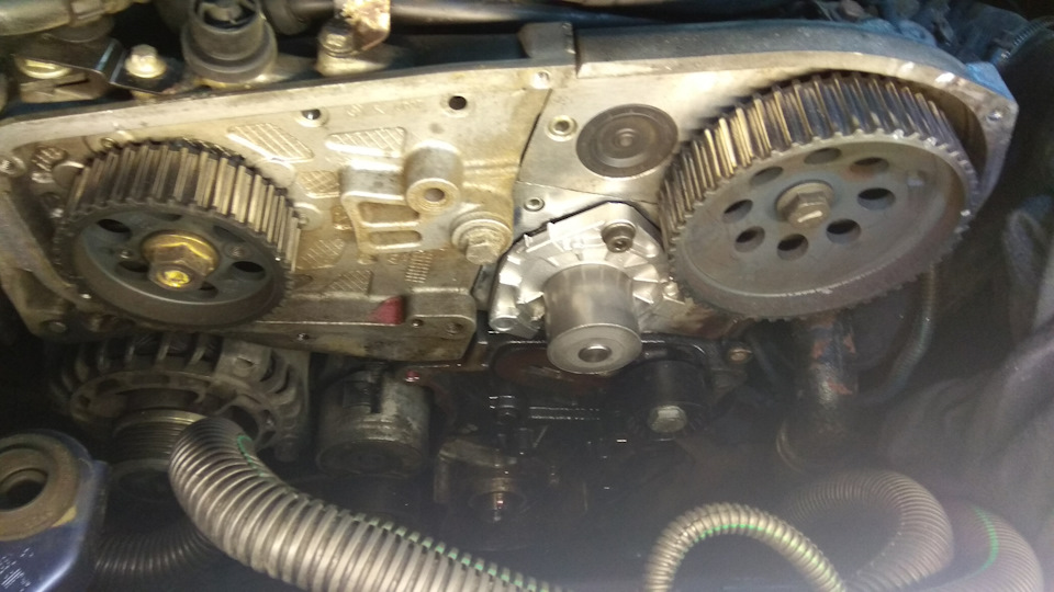 замена ГРМ, помпы и понеслась… — Opel Vectra C, 1,9 л, 2007 года ...