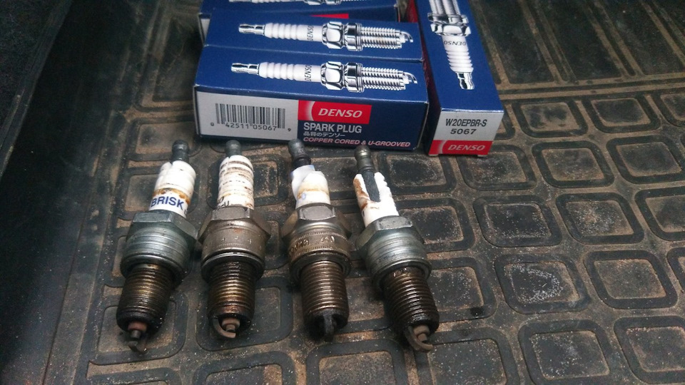 W20EPBRS Свеча W20EPBR-S DENSO | Запчасти на DRIVE2