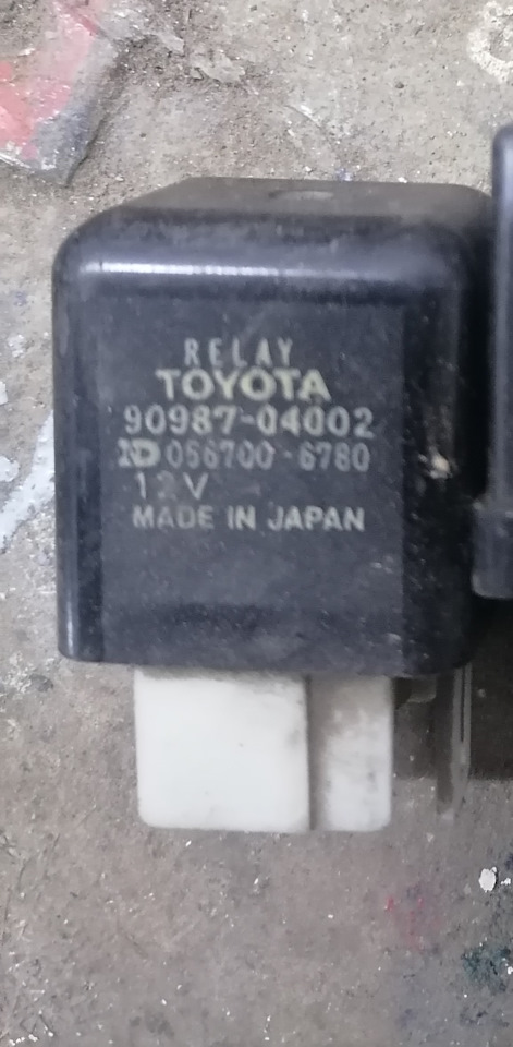 9098704002 Реле TOYOTA LEXUS | Запчасти на DRIVE2