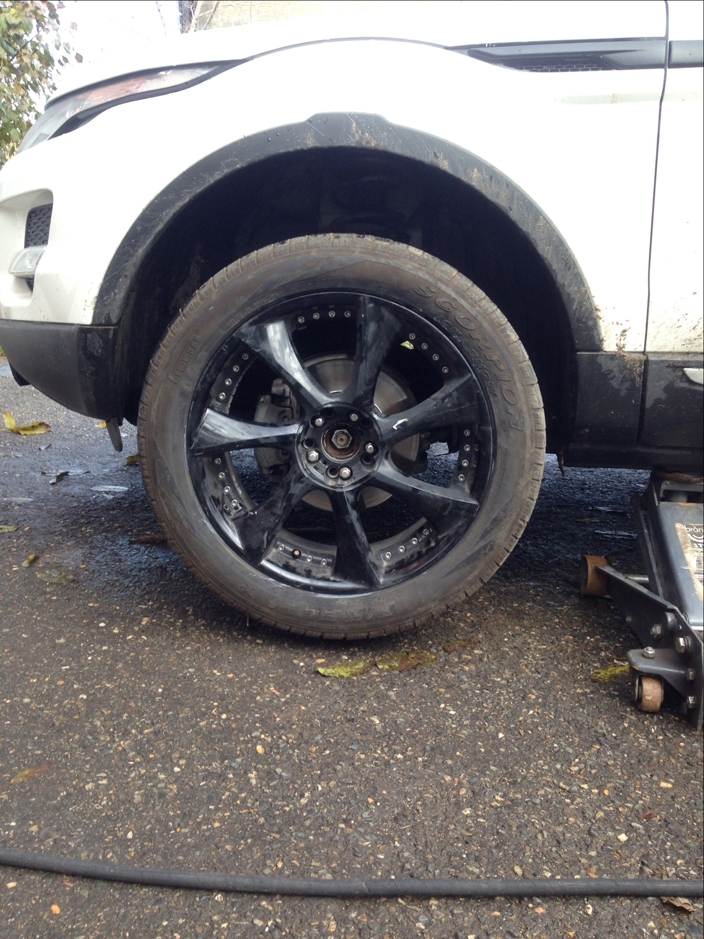 Примерил 275/50/20😂😂😂 — Land Rover Range Rover Evoque, 2,2 л, 2012 года ...