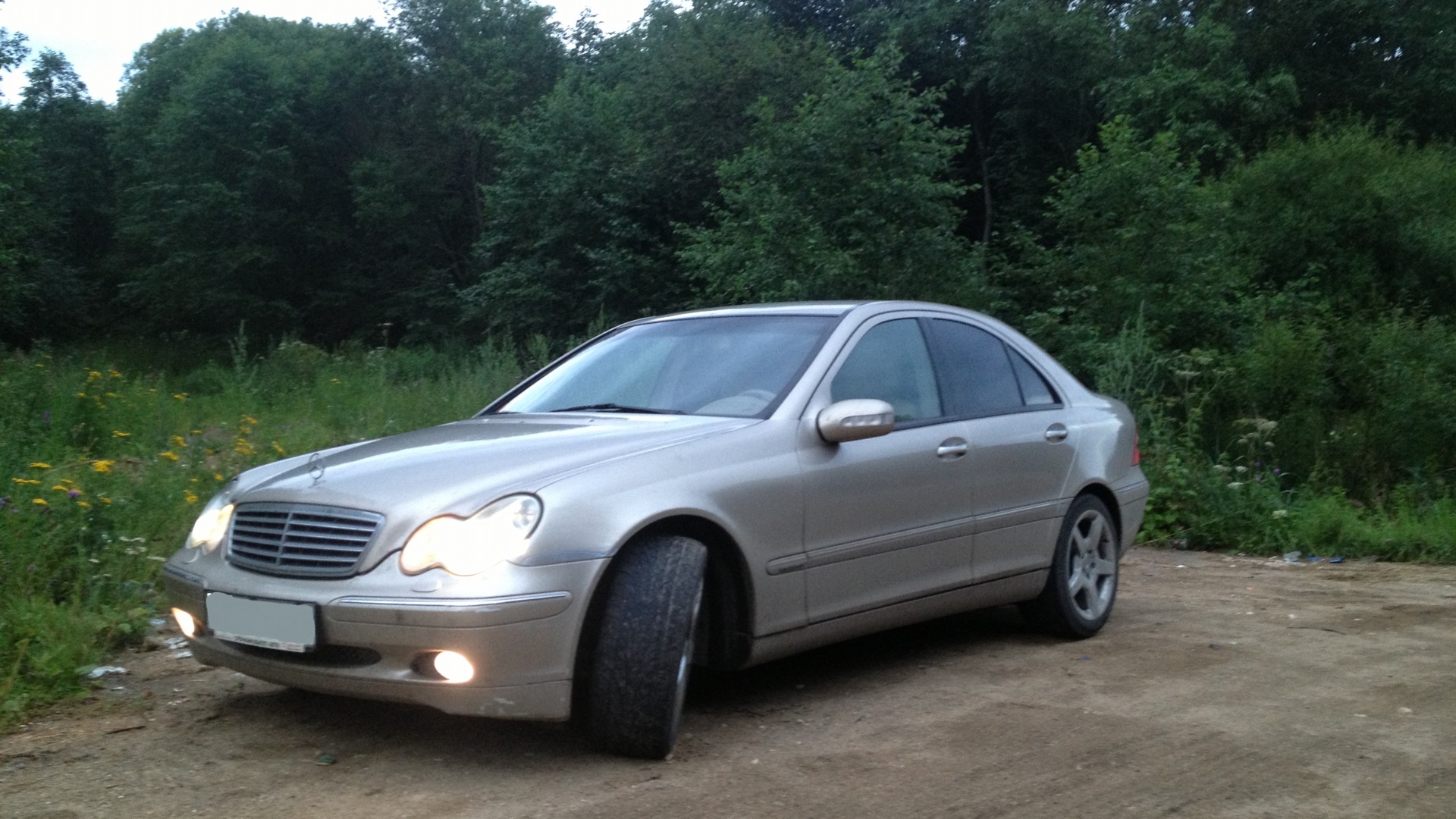 Mercedes-Benz C-Class (W203) 1.8 бензиновый 2003 | W203 C200 compressor ...