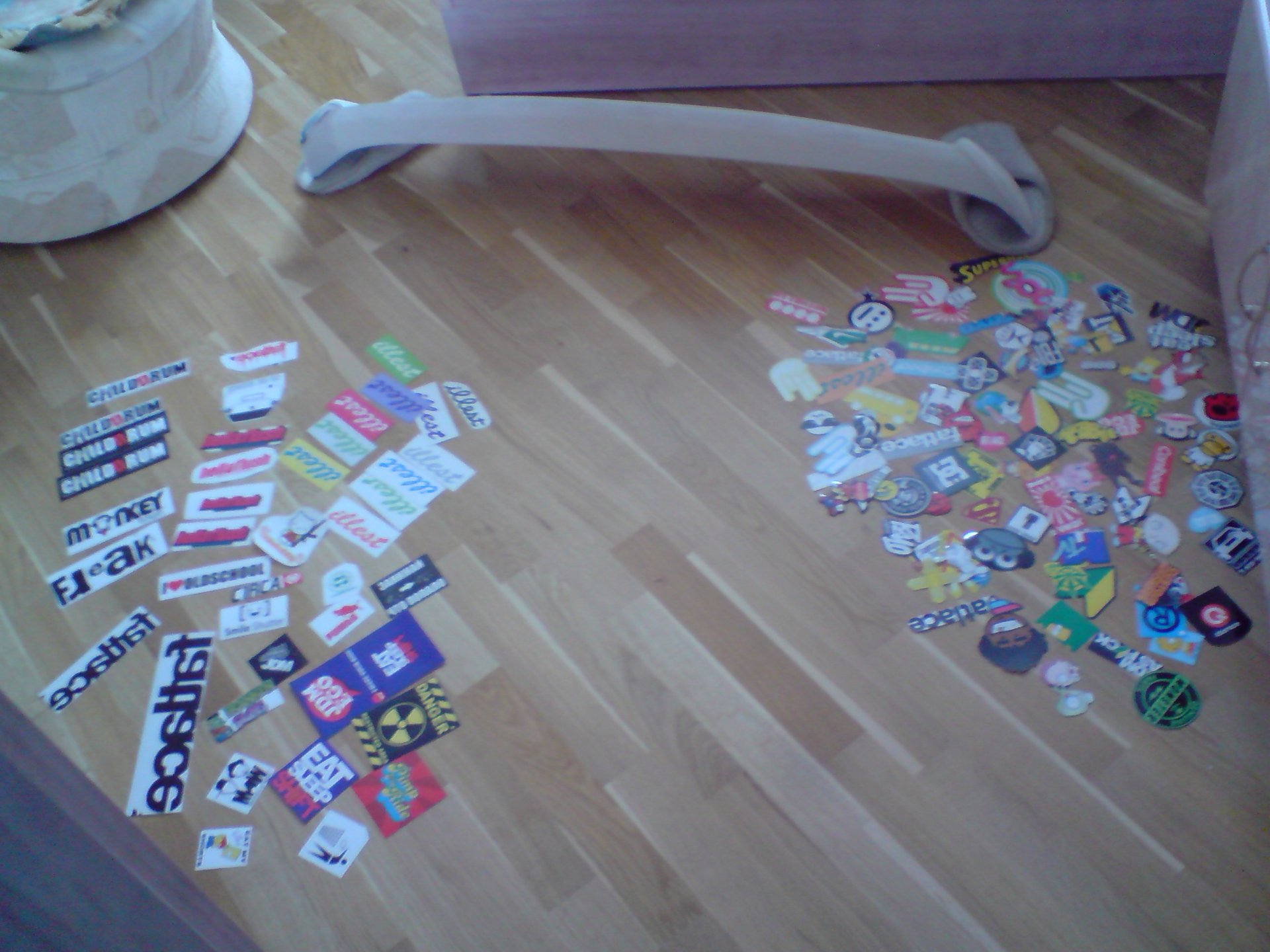 TTE spoilers sticker bombing =) — Toyota Corolla (120), 1,8 л, 2004 ...