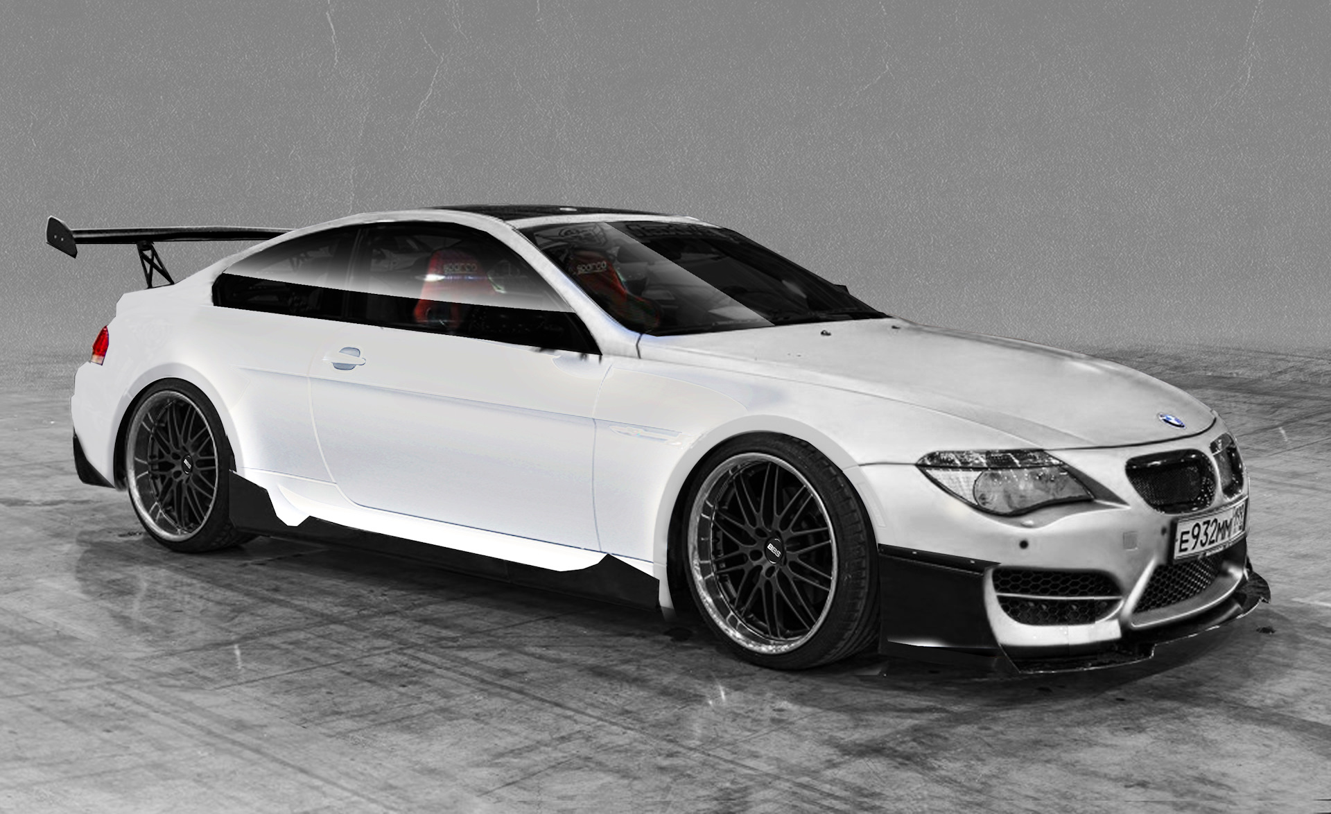 Грубый, грубый Фотошоп, как Вам в белом ? — BMW 6 series (E63), 4,4 л, 2004 года | стайлинг | DRIVE2