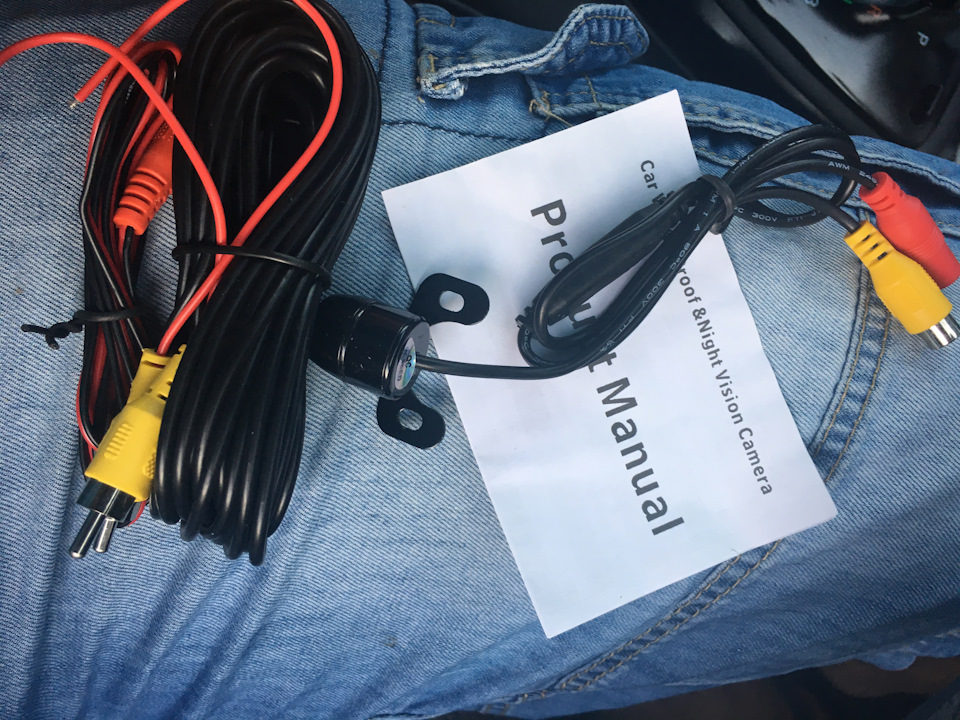 Камера заднего вида или "хватит толкать бордюры" — Toyota Caldina (241), 2 л, 2002 года ...