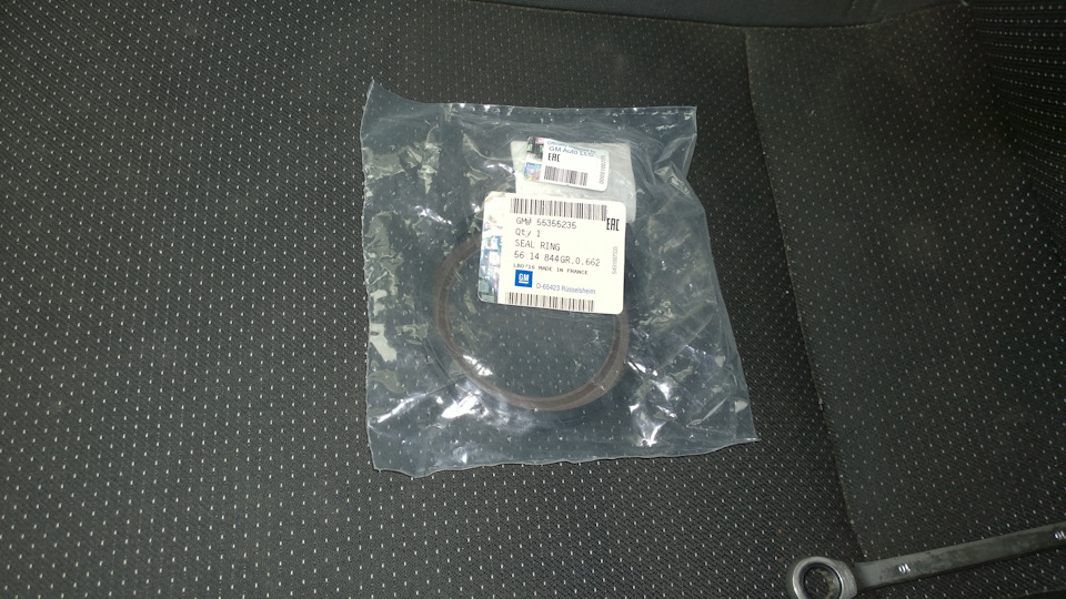 55355235 Сальник коленвала GM | Запчасти на DRIVE2