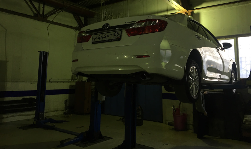 Адовая ходовая — Toyota Camry (XV50), 2,5 л, 2012 года | визит на ...