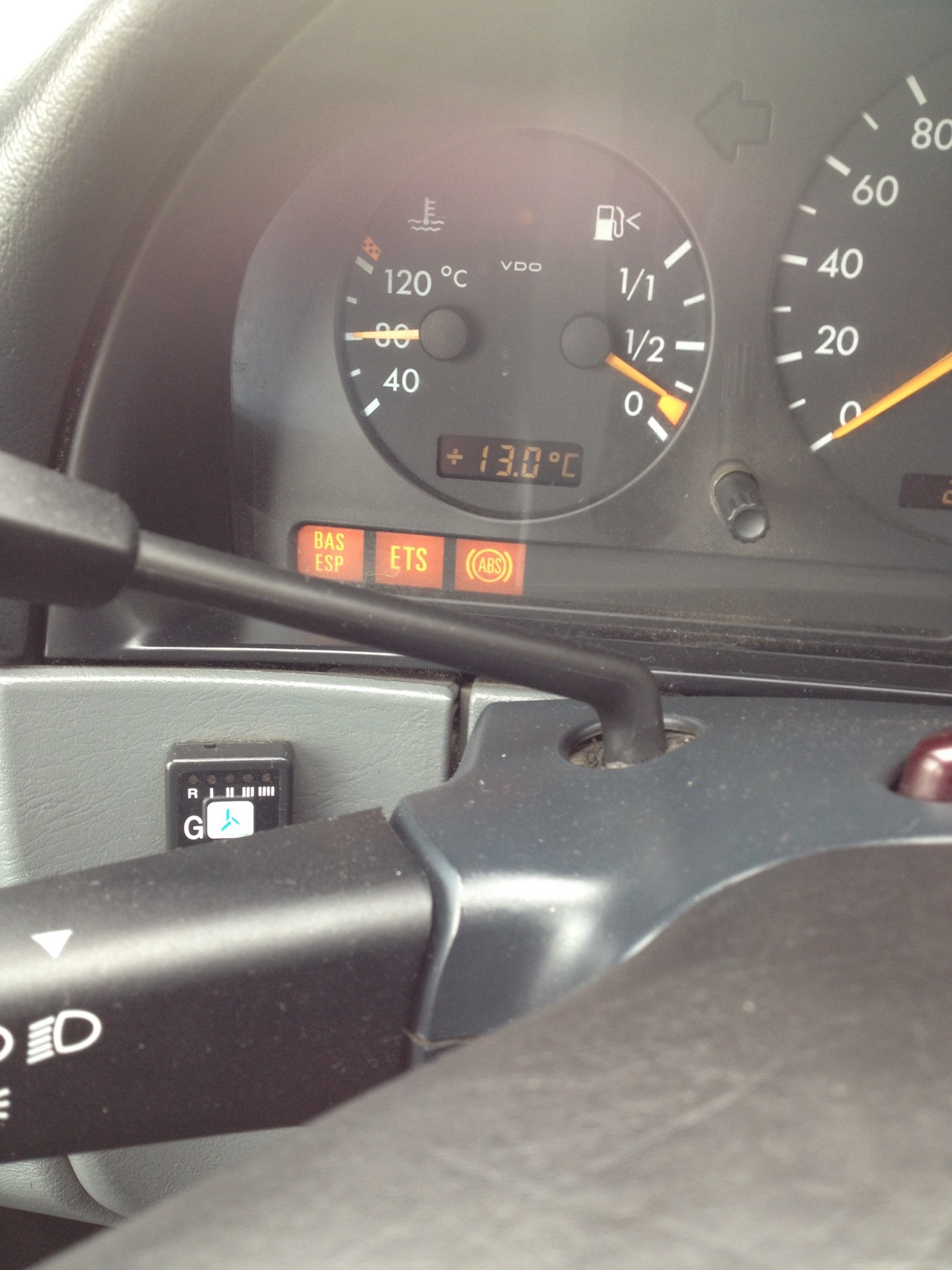 Заветные три лампочки BAS ESP+ETS+ABS(((( — Mercedes-Benz M-Class (W163 ...