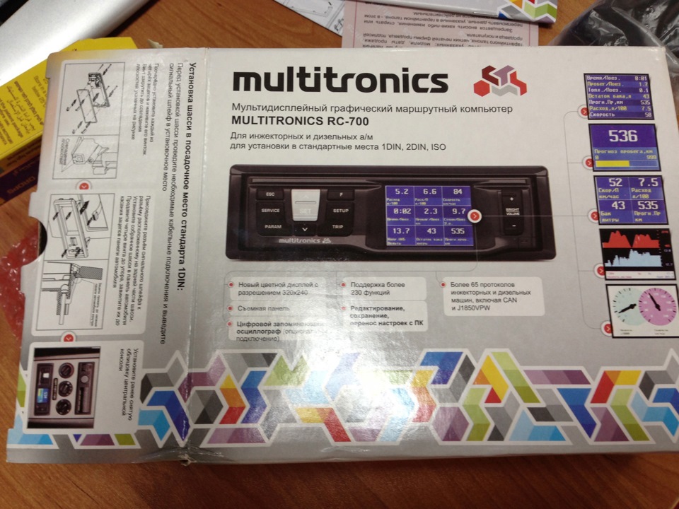 Новый девайс БК Multitronics RC-700 — Chevrolet Lacetti Sedan, 1,8 л, 2012 года | электроника ...