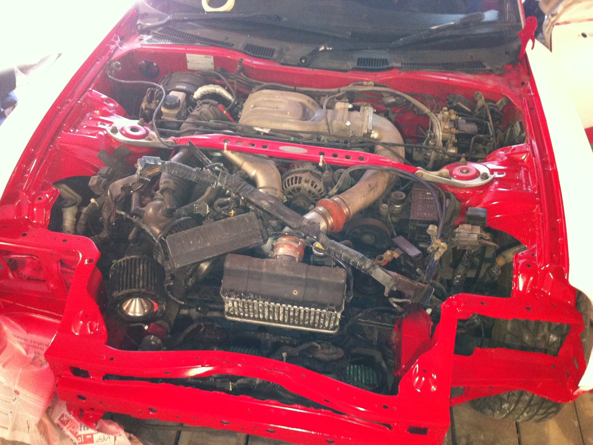 Intercooler ARC — Mazda RX-7 (FD), 1,3 л, 1993 года | тюнинг | DRIVE2