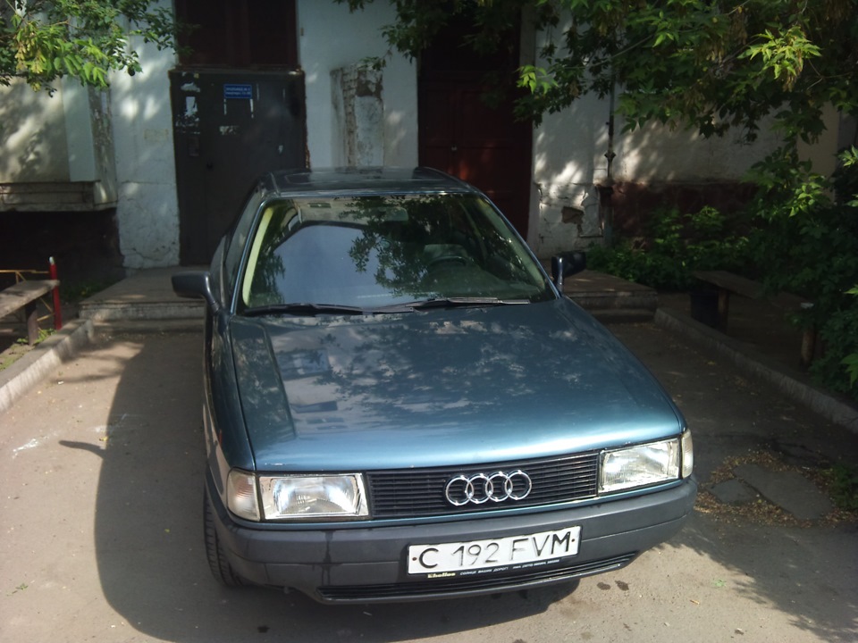 Покраска бамперов — Audi 80 (B3), 2 л, 1988 года | своими руками | DRIVE2