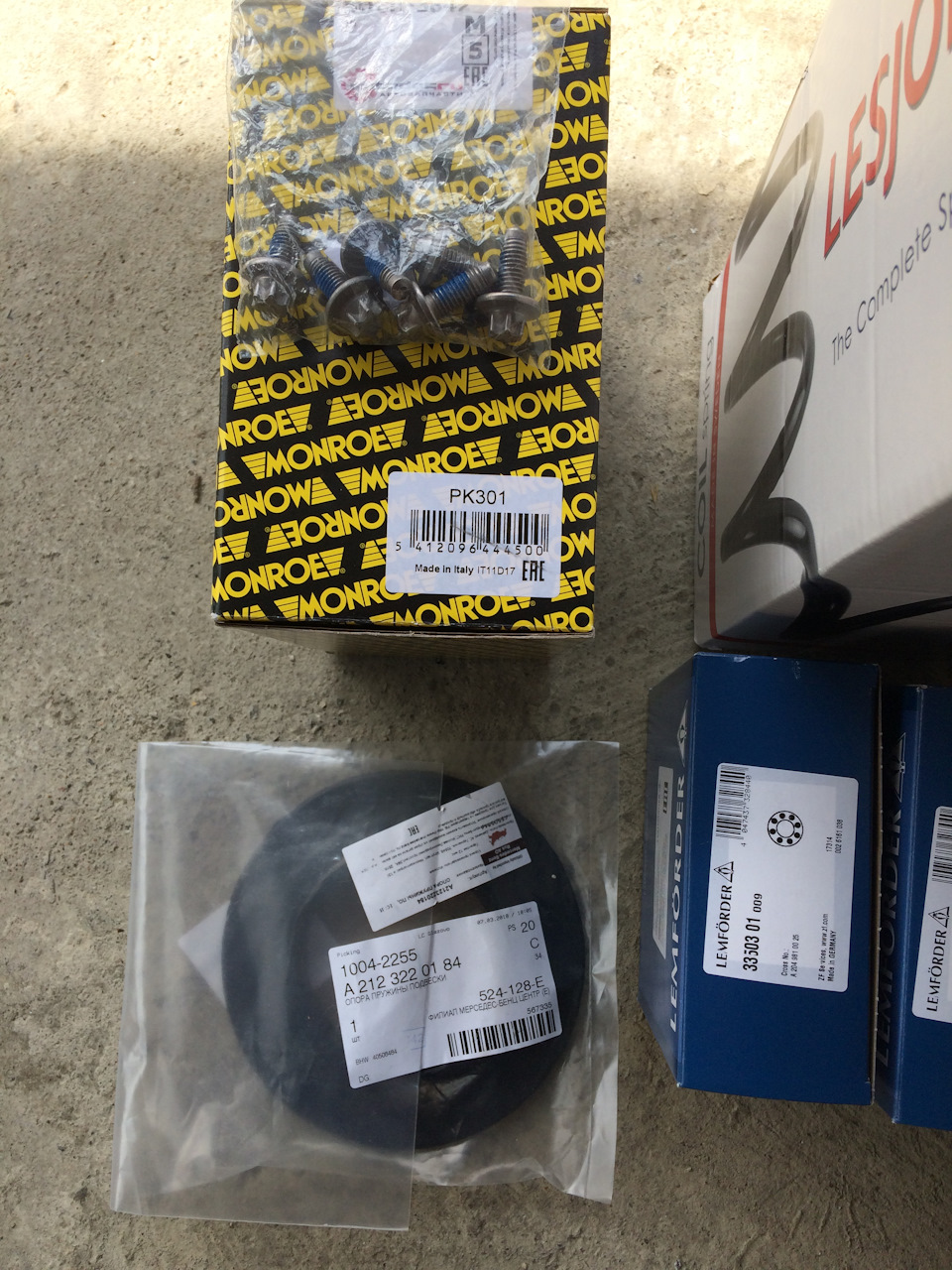 A2123220184 Опора пружины подвески Mercedes | Запчасти на DRIVE2