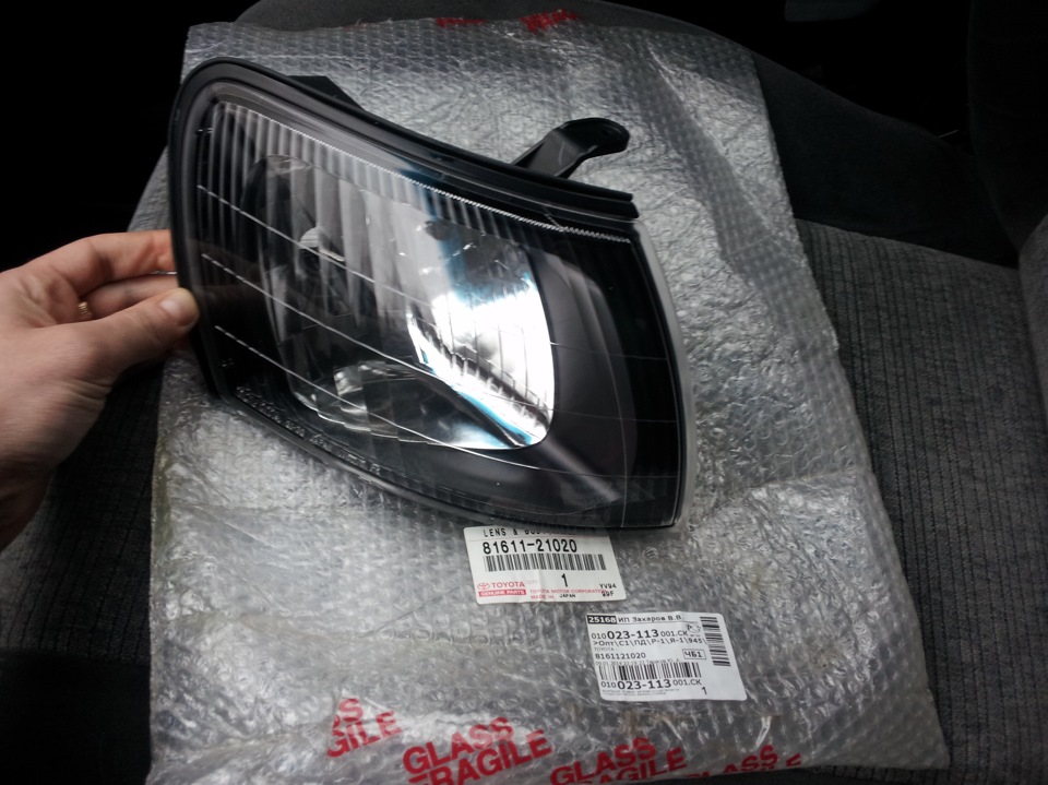 Новые поворотники — Toyota Carina E, 1,6 л, 1993 года | тюнинг | DRIVE2