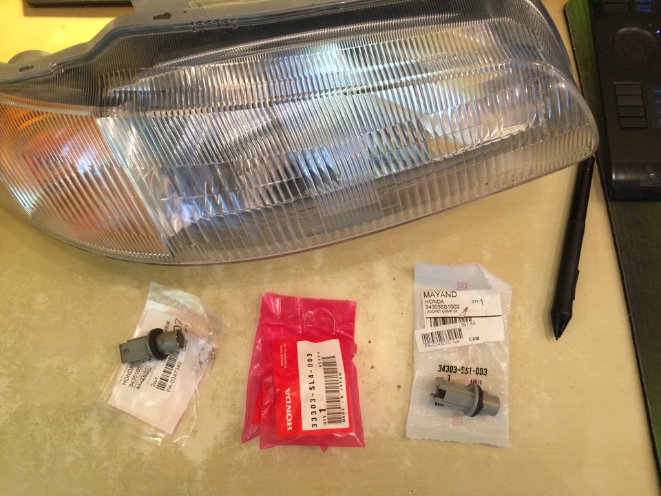 33303SL4003 ЛАМПА 12V21W/BULB 12V 21W WEDG Honda | Запчасти на DRIVE2