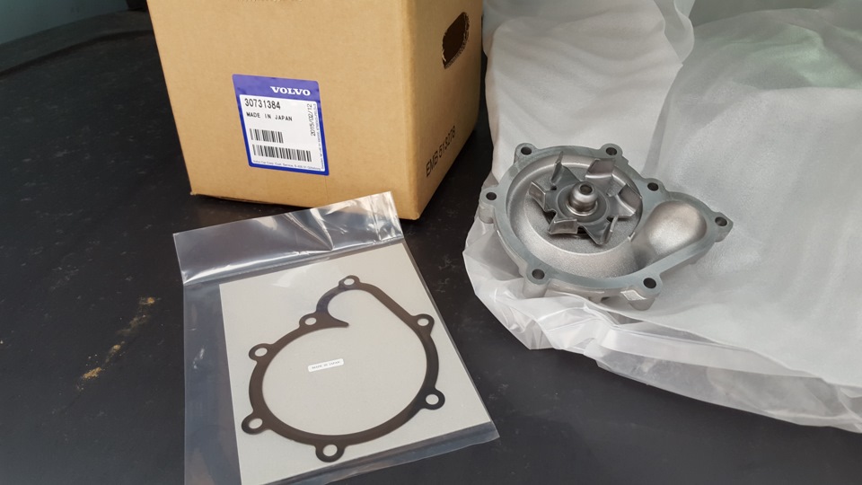 30731384 Водяной насос Volvo | Запчасти на DRIVE2