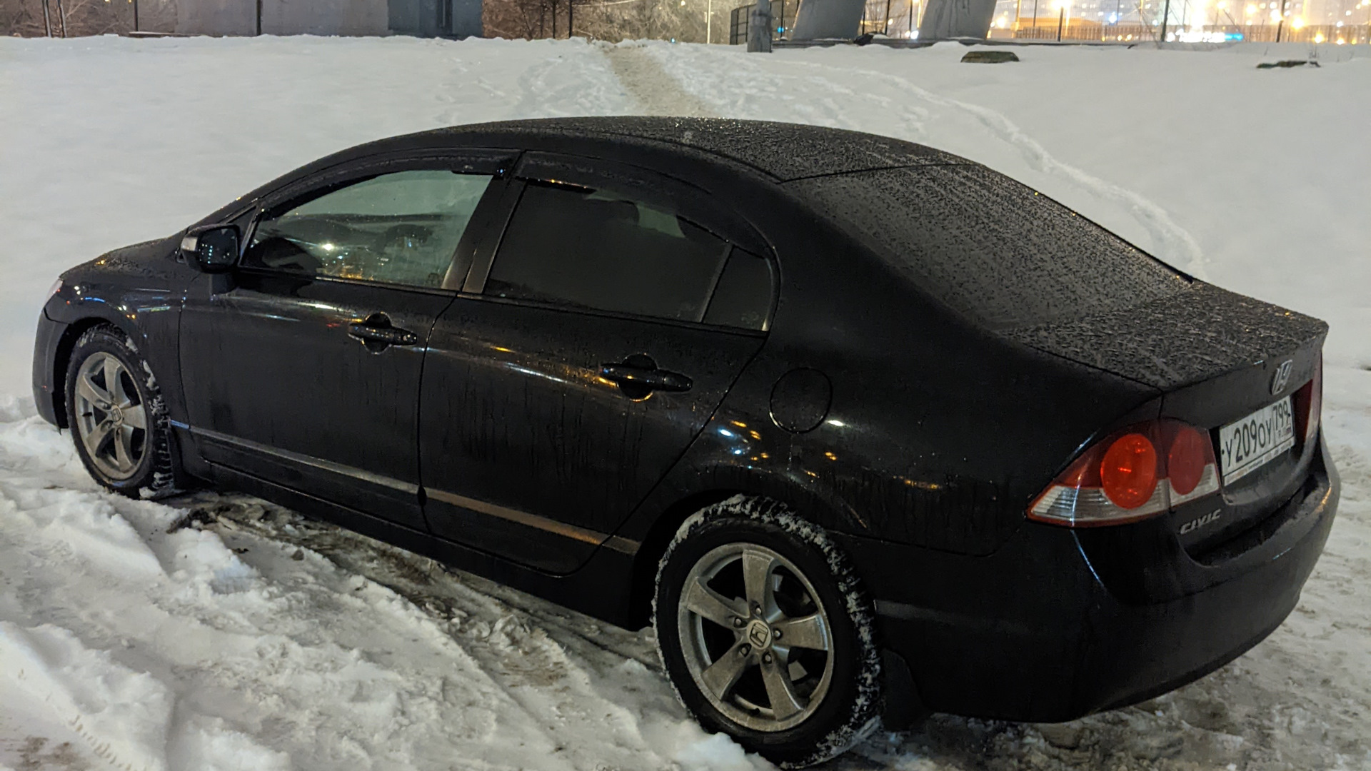 Honda Civic 4D (8G) 1.8 бензиновый 2008 | Чип-Тюнинг на DRIVE2
