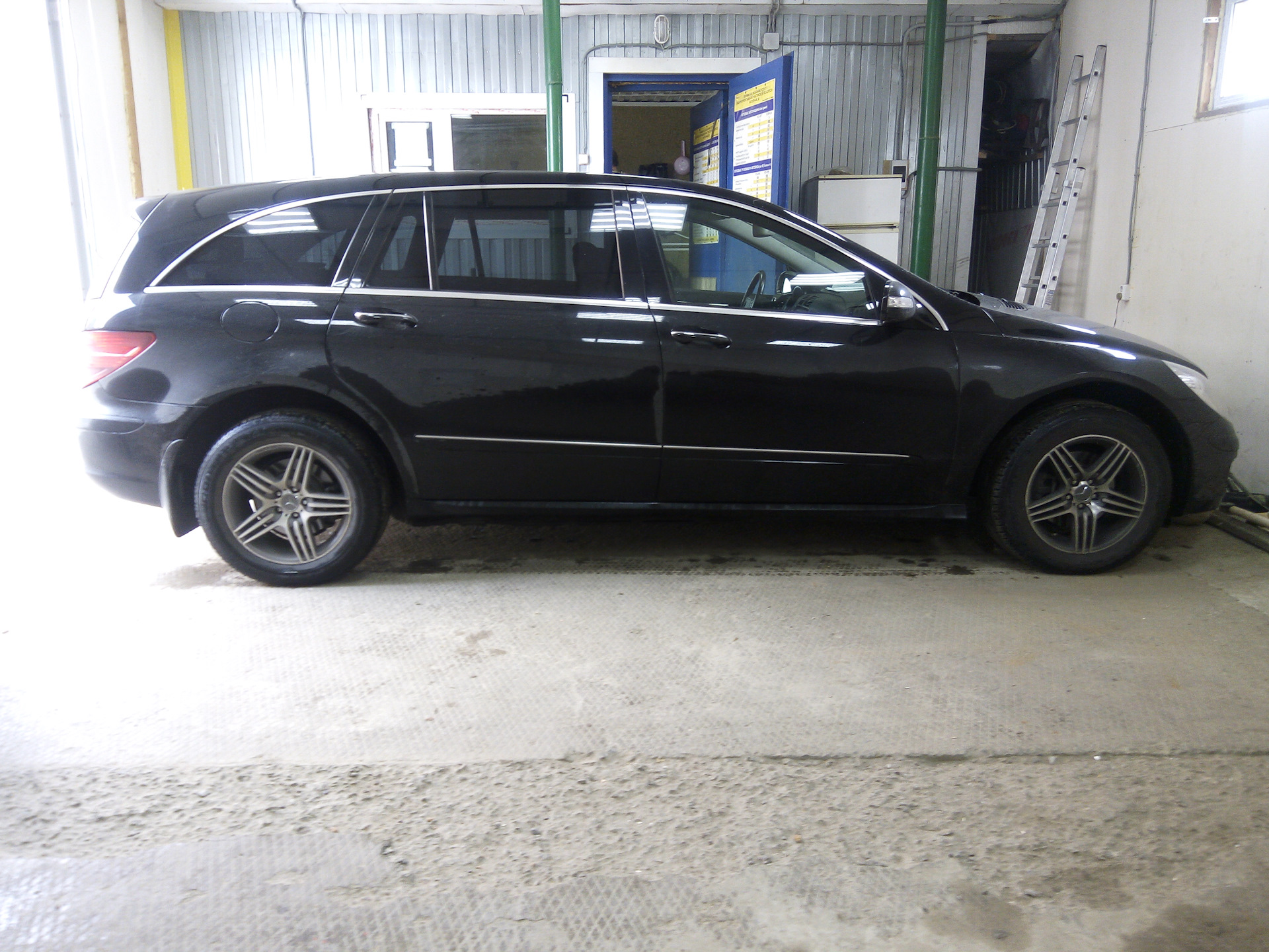 К зиме готов r21 — Mercedes-Benz R-Class (W251), 3,5 л, 2007 года ...