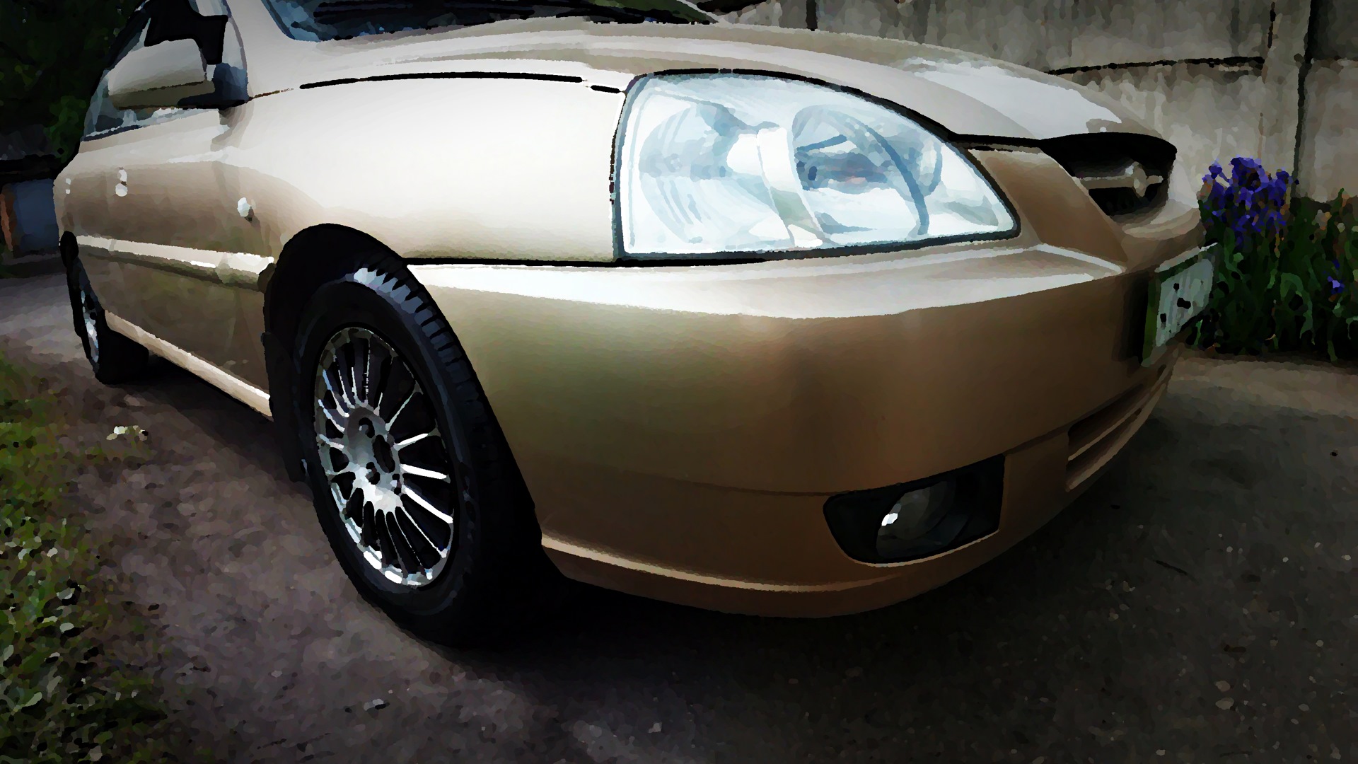 KIA Rio (1G) 1.5 бензиновый 2004 | Golden 16V на DRIVE2