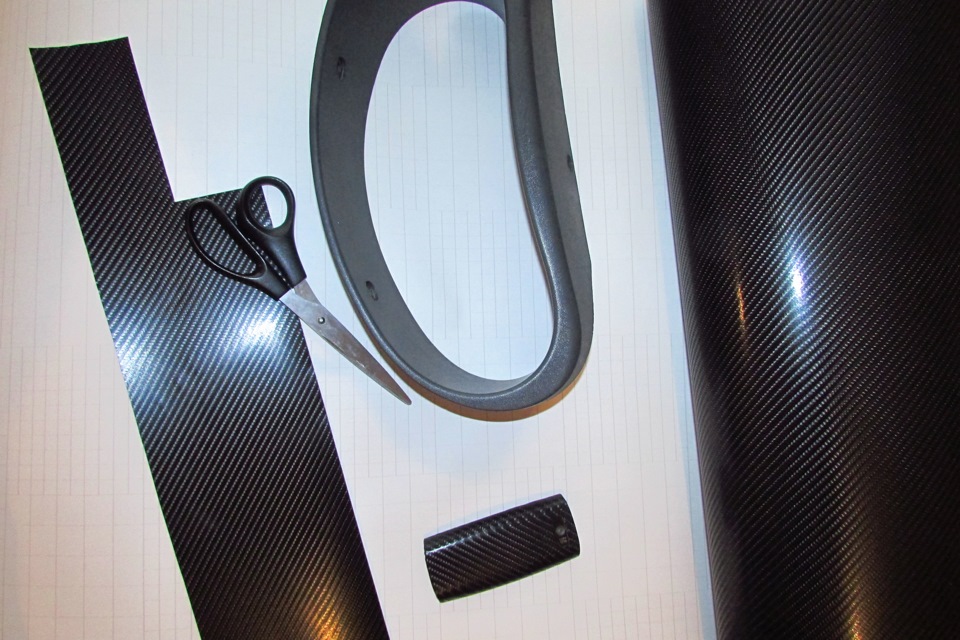 Первые шаги в работе с карбоновой пленкой или как потратить кучу ...