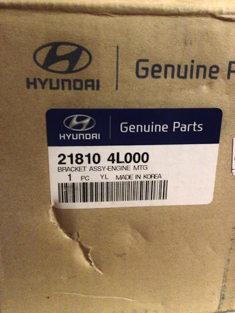 218104L000 Кронштейн опоры двигателя KIA HYUNDAI | Запчасти на DRIVE2