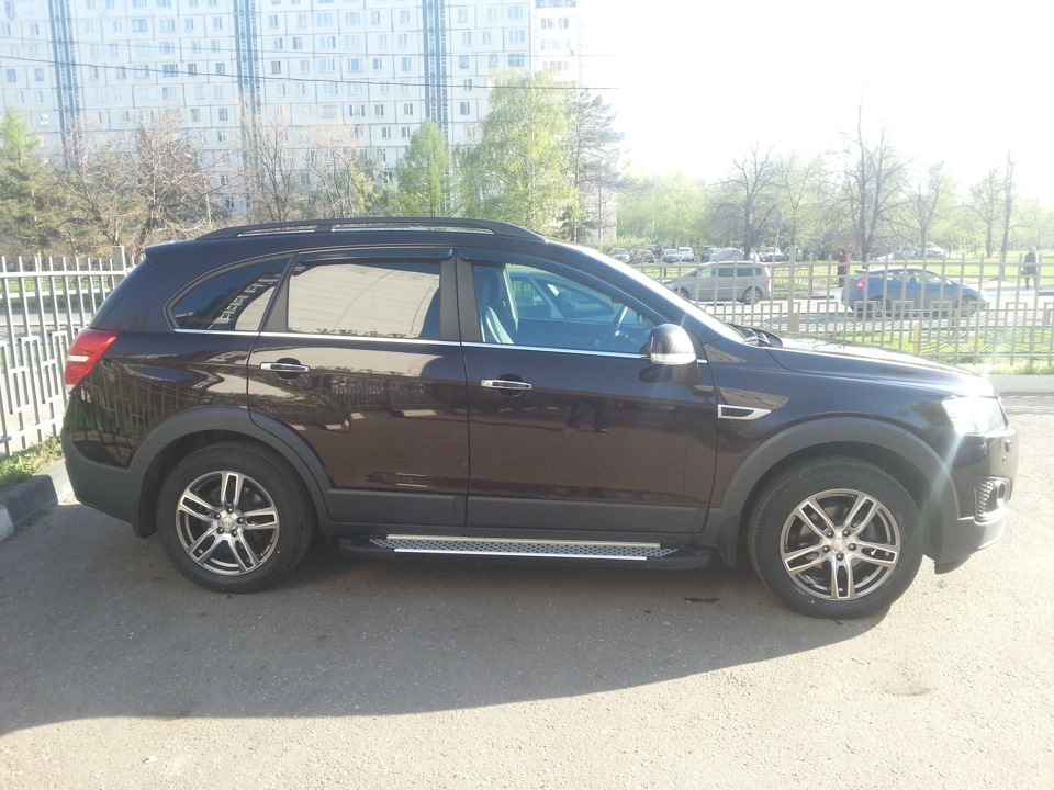 4. Весна пришла — Chevrolet Captiva (1G), 2,2 л, 2014 года | колёсные ...