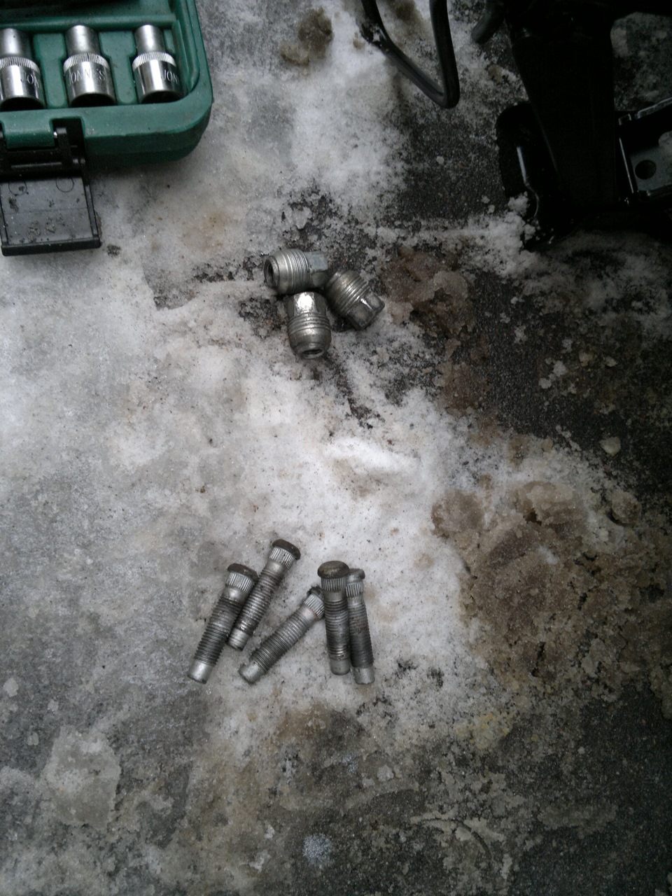 колесные шпильки part2. — Chevrolet Cruze (1G), 1,6 л, 2012 года ...