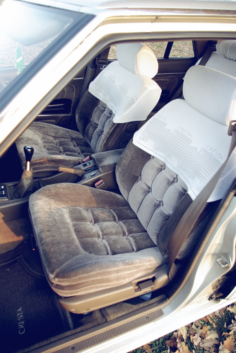 Details, Interior — Toyota Cresta (70), 2 л, 1985 года | фотография ...